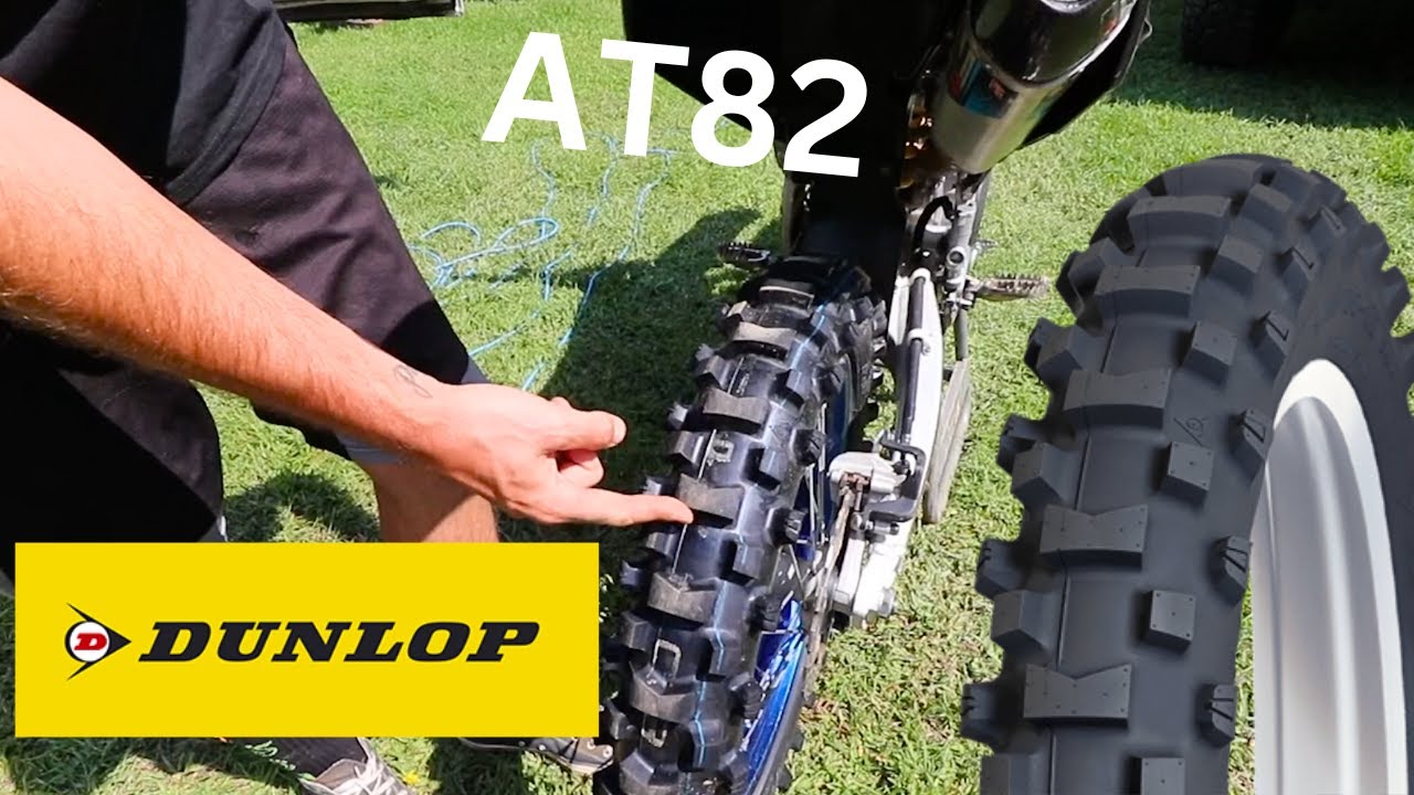 The Rare Dunlop AT82 Tire Review - YouTube