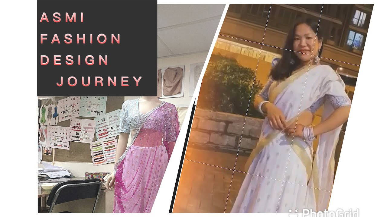 Asmi fashion design journey (part one) - YouTube