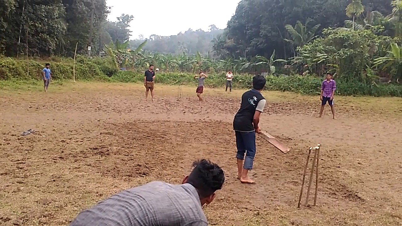 Simple cricket match... - YouTube