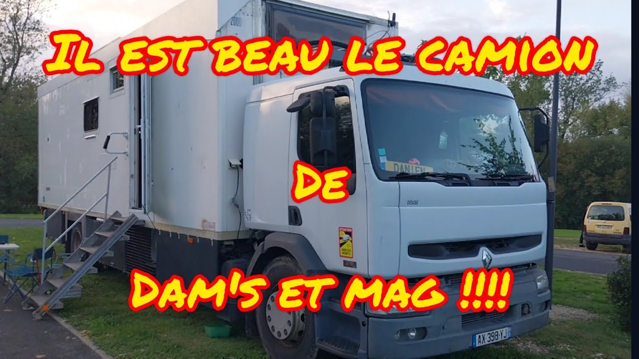 VENEZ VISITER CE MAGNIFIQUE POID LOURD AMÉNAGÉ !!!!! merci Dam's et Mag ...