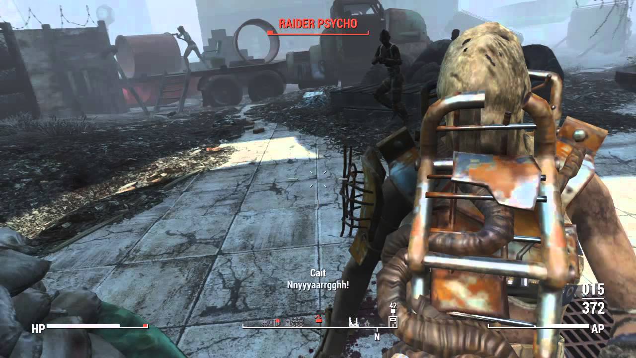 Fallout 4 Pistol Bash Finisher - YouTube