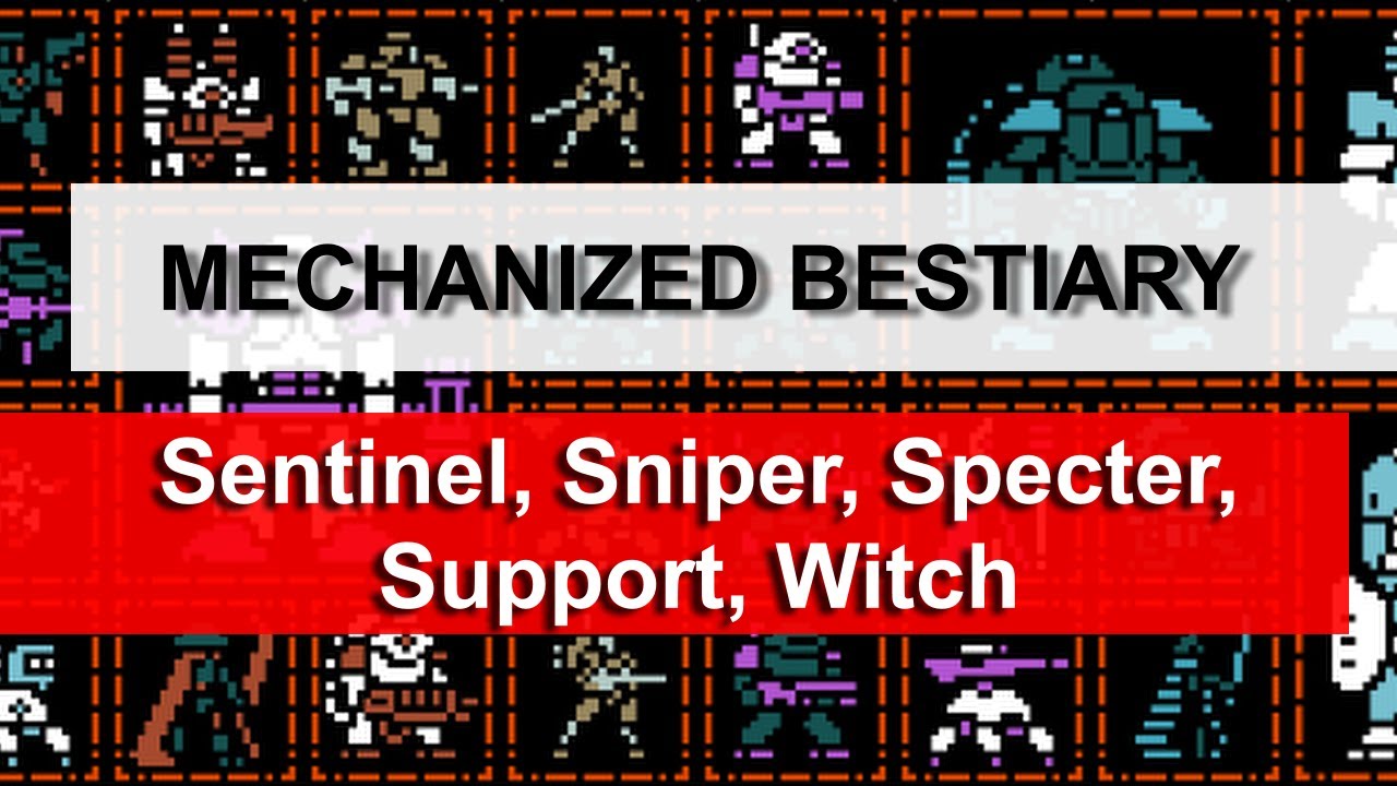 Mechanized Bestiary, a Lancer NPC Guide: NPC Classes (Sentinel, Sniper ...