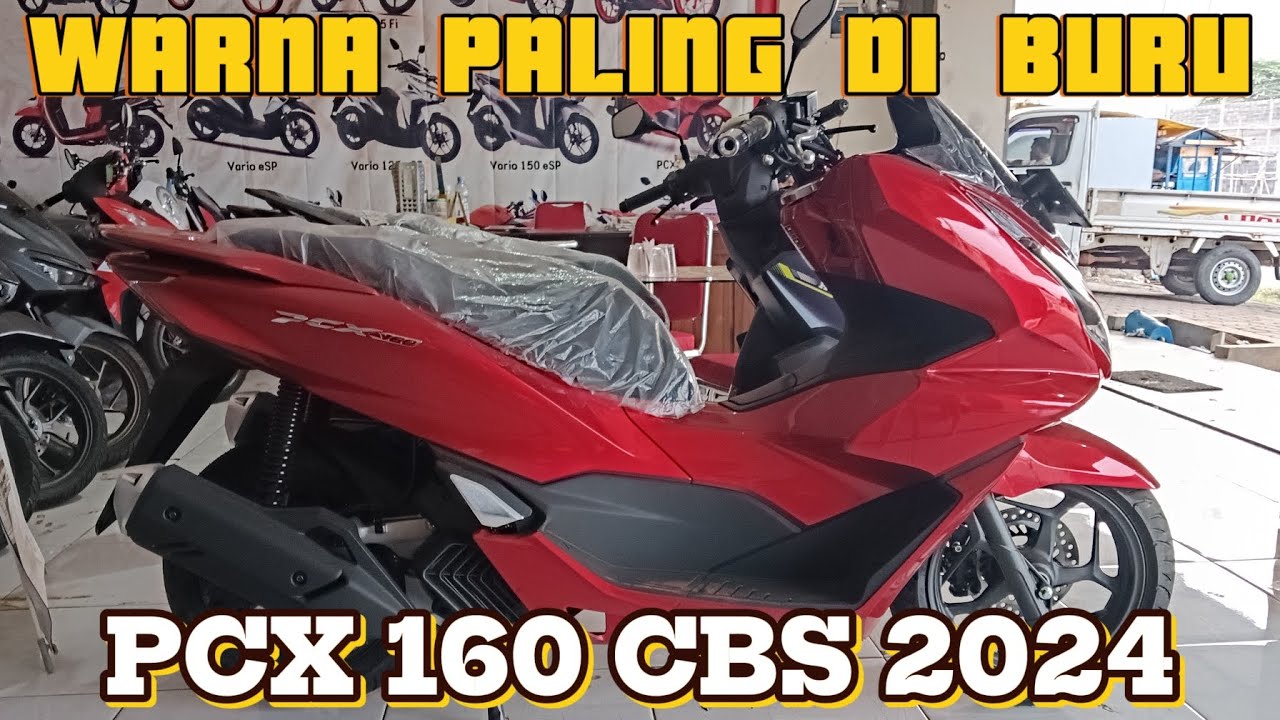 PCX 160 CBS TERBARU 2024💥WARNA PALING DI BURU - YouTube