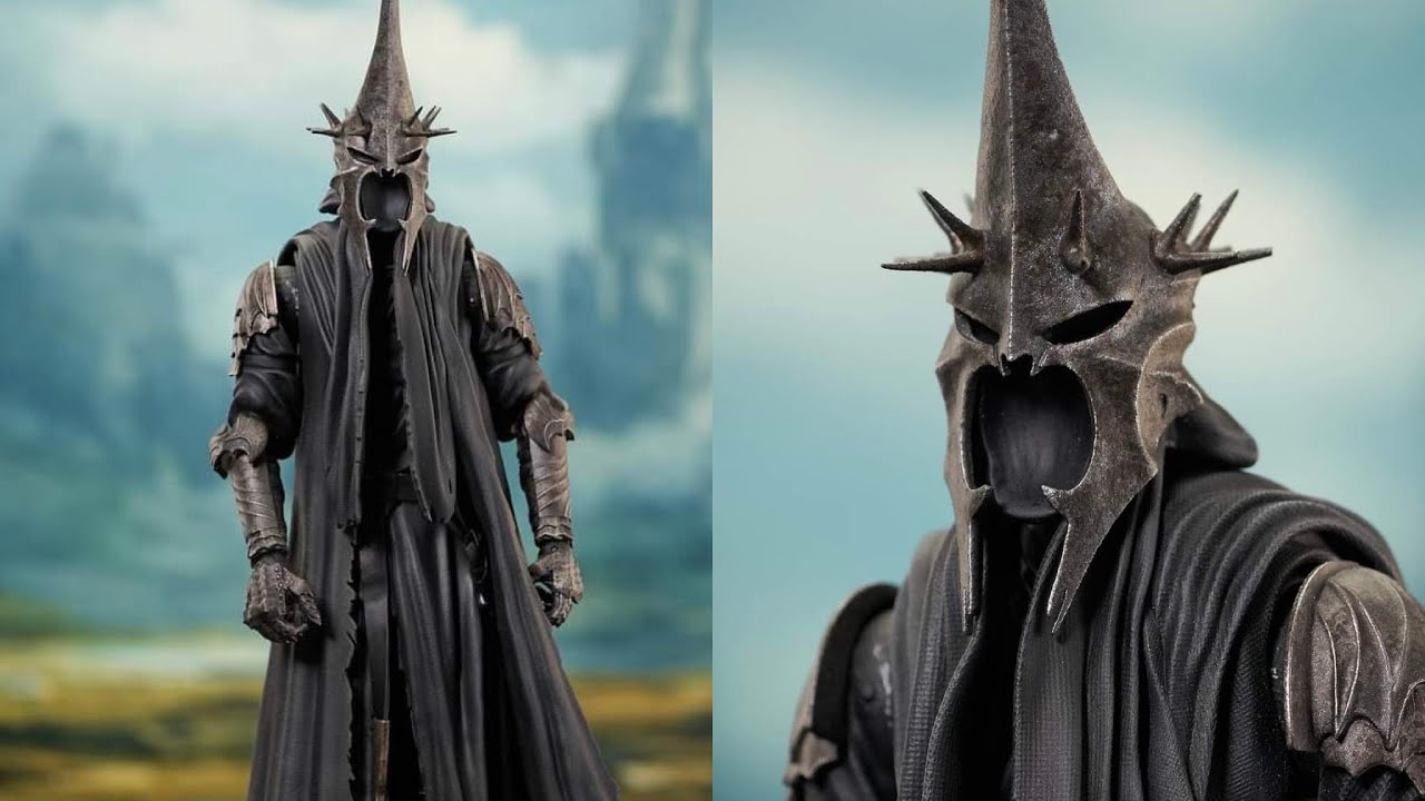 New Lord of the Rings Lotr Witch King action figure revealed Diamond ...