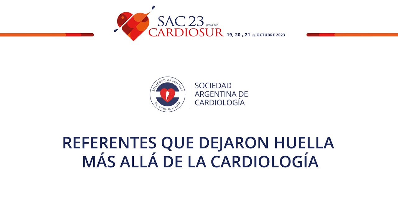 Referentes que dejaron huella más allá de la cardiología - Dr. Mauricio ...