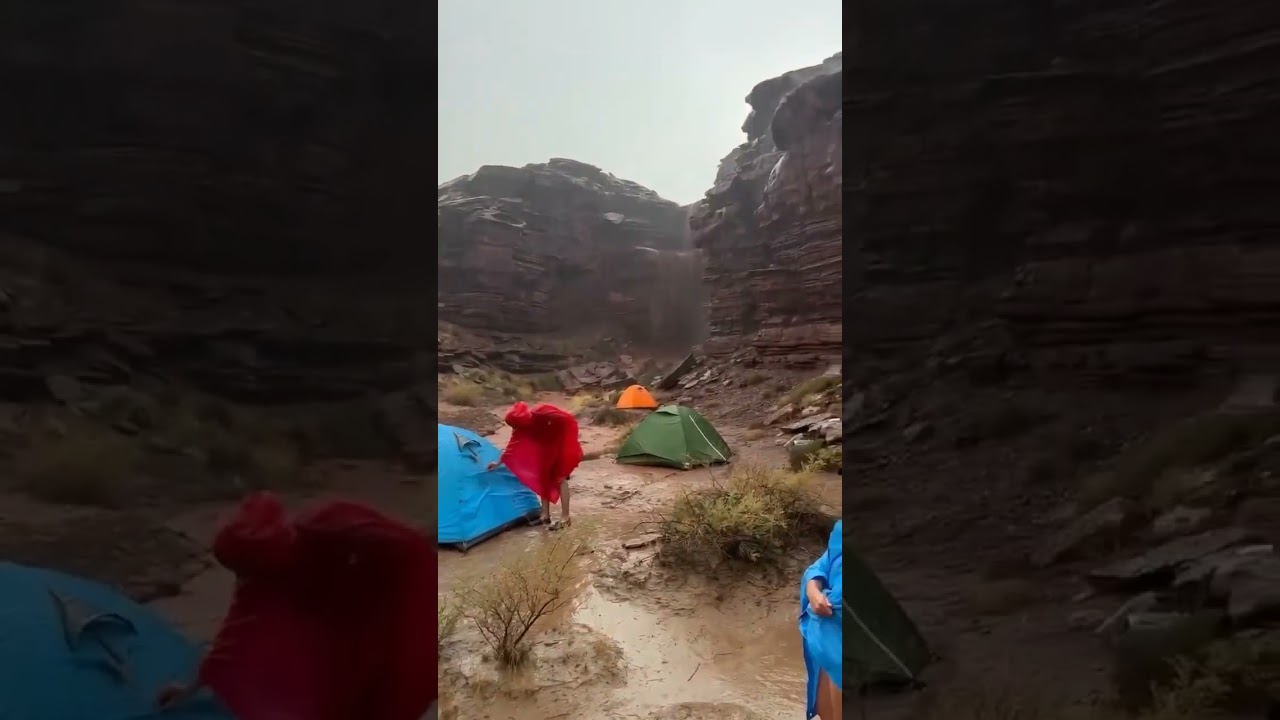 flash flood Moab, ut On the Green River. - YouTube