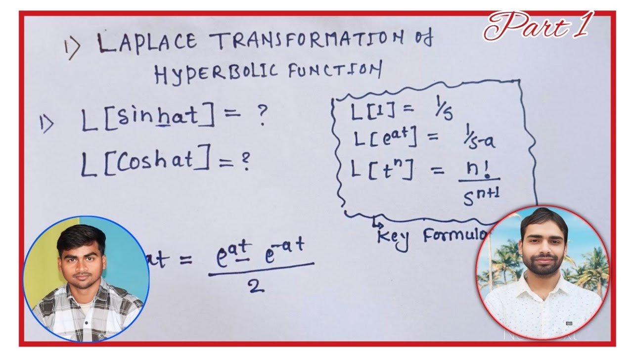 Laplace hyperbolic function full concept in One video l| Laplace ...