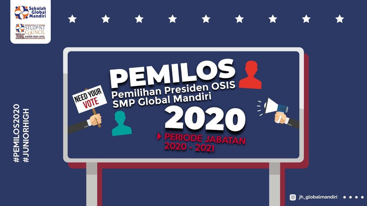 Pemilihan Presiden OSIS 2020 - YouTube