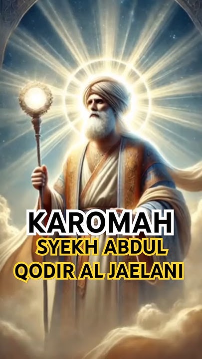 Karomah Syaikh Abdul Qadir Al Jailani Membelah Sungai Berjalan Di Atas Udara - YouTube