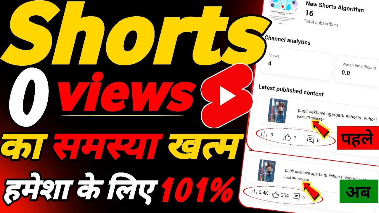 Shorts 0 views Problem 😭| Short 0 views problem new channel 2024 |Shorts Video Viral tips and ...