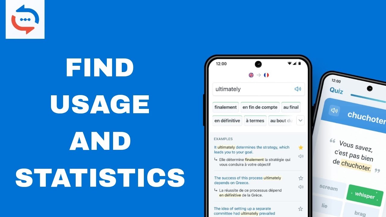 How To Find Usage And Statistics On Reverso Context App - YouTube