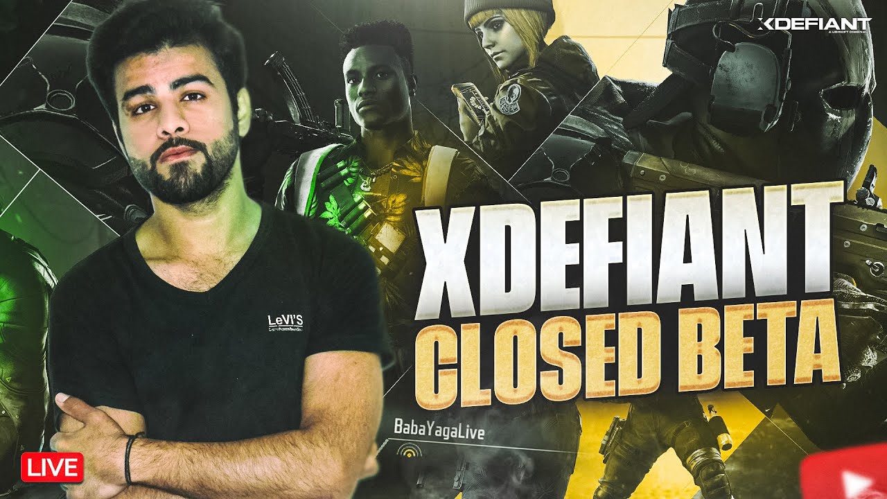 Join me for the XDefiant Closed Beta Livestream: Let's Dominate the ...