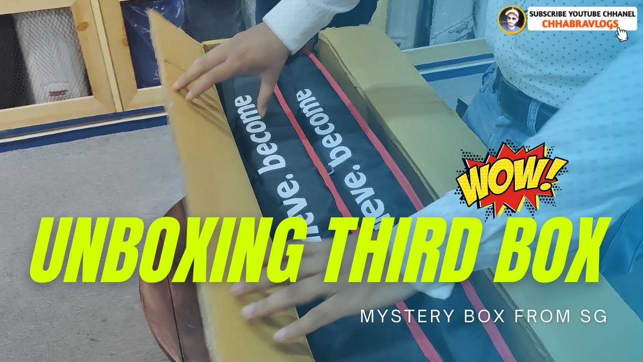 UNBOXING THE THIRD BOX - YouTube
