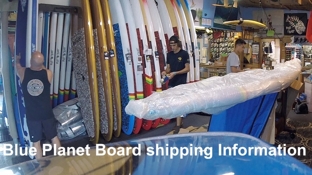 Blue Planet Board Shipping Information- US and International - YouTube