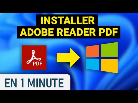 Installer Adobe Acrobat Reader DC (PDF) sur Windows 11