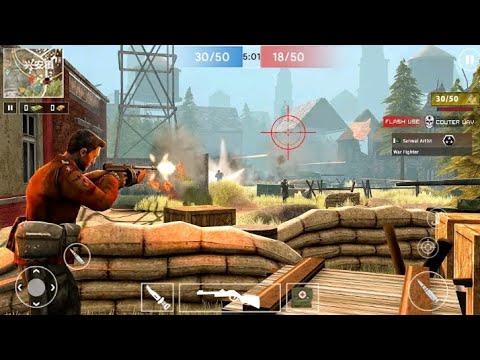 Combat shooting games video