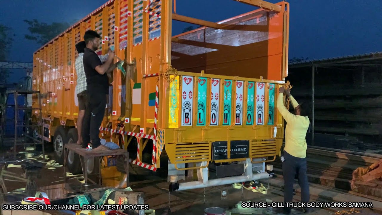 HOW TO DECORATE A TRUCK WITH RADIUM ART WORK - YouTube