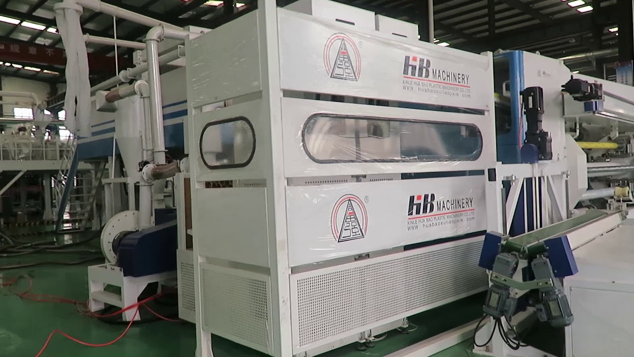 HB Machinery PE cling film machine Xinle Huabao Plastic Machinery ...