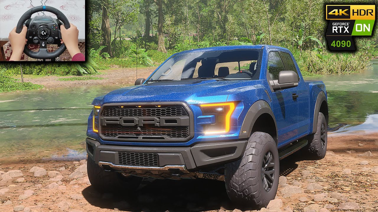 Ford F-150 RAPTOR - Forza Horizon 5 | Logitech g923 gameplay - YouTube