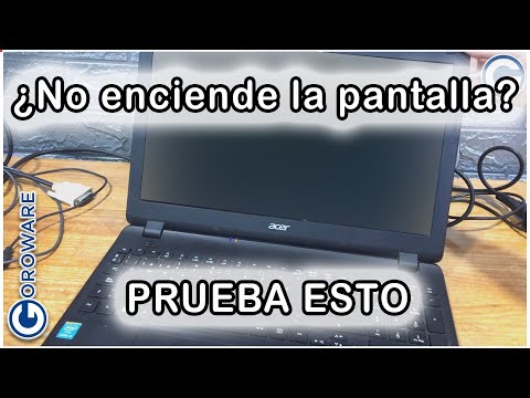 Portátil enciende y no sale imagen por pantalla. Posible solución Acer, HP, Compaq, Asus, MSI, Dell