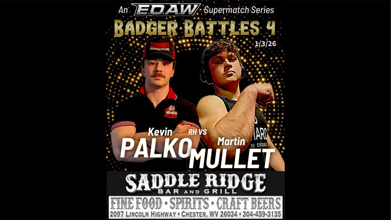 Badger battles 4 Palko vs Mullet Supermatches and Tournament - YouTube