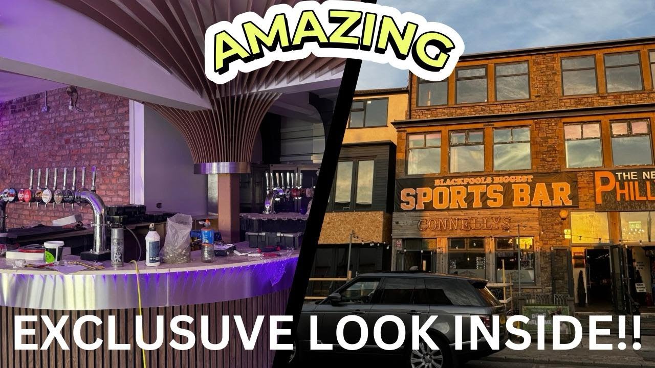 Blackpool's HOTTEST New Bar Opening Soon! **BEHIND THE SCENES**!! - YouTube