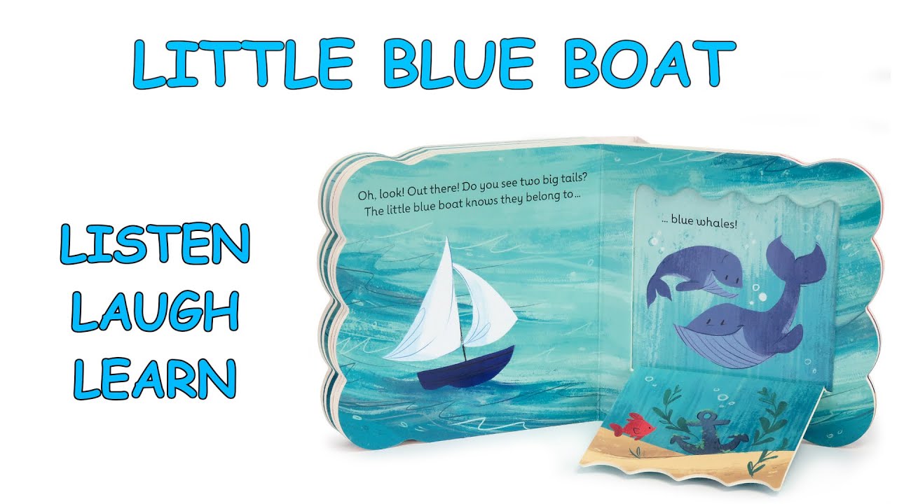 Little Blue Boat - Cottage Door Press - Read Along Kids Book - YouTube
