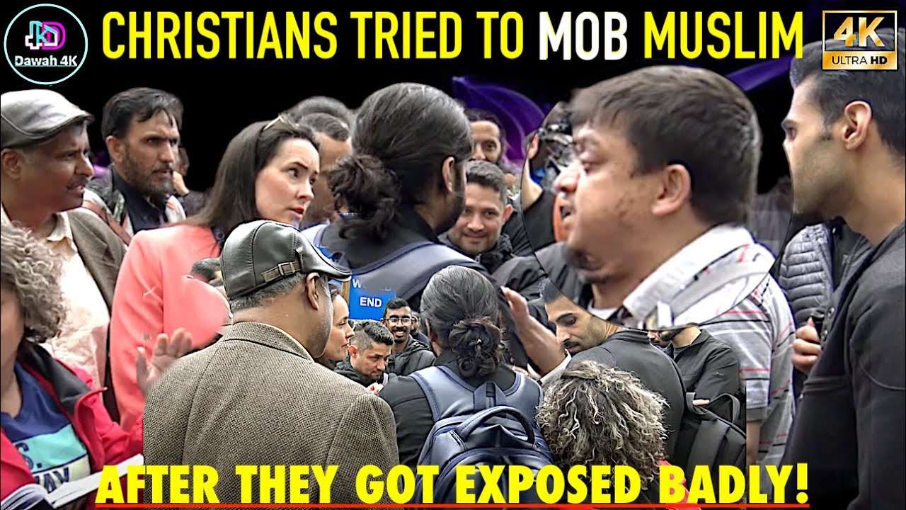 CHRISTIANS TRIED TO MOB MUSLIM SPEAKERS CORNER - YouTube