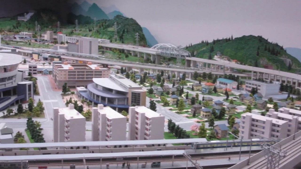 HO Scale Model Train Layout at Saitama Railway Museum, Japan - YouTube