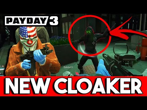 Cloaker Encounter in Payday 3 Gameplay (BETA) - YouTube