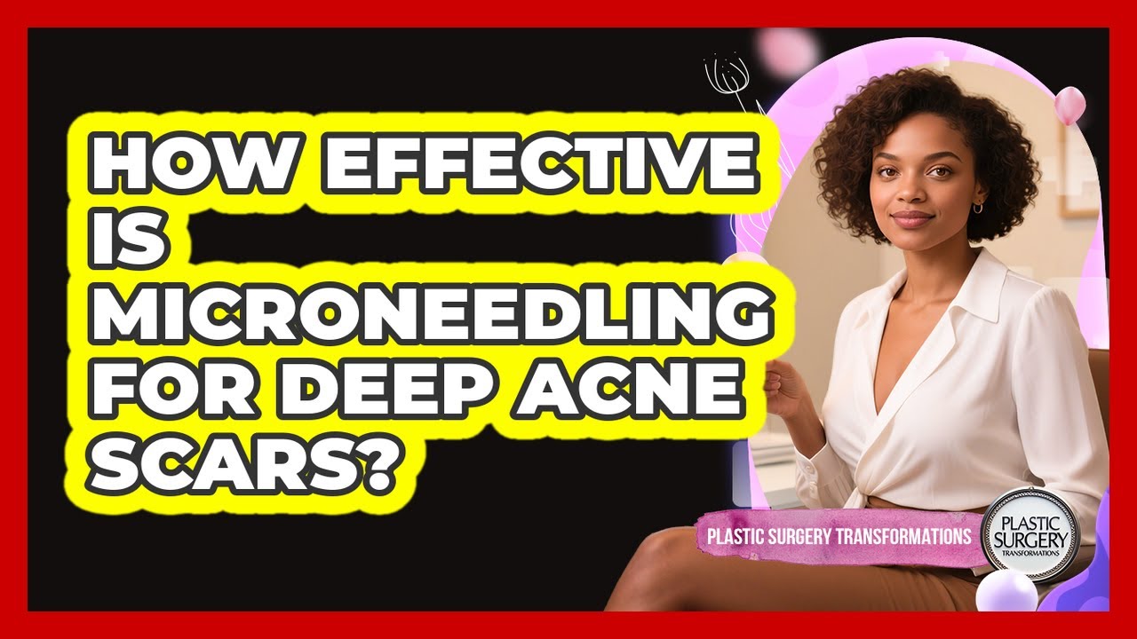 How Effective Is Microneedling For Deep Acne Scars? - Plastic Surgery ...