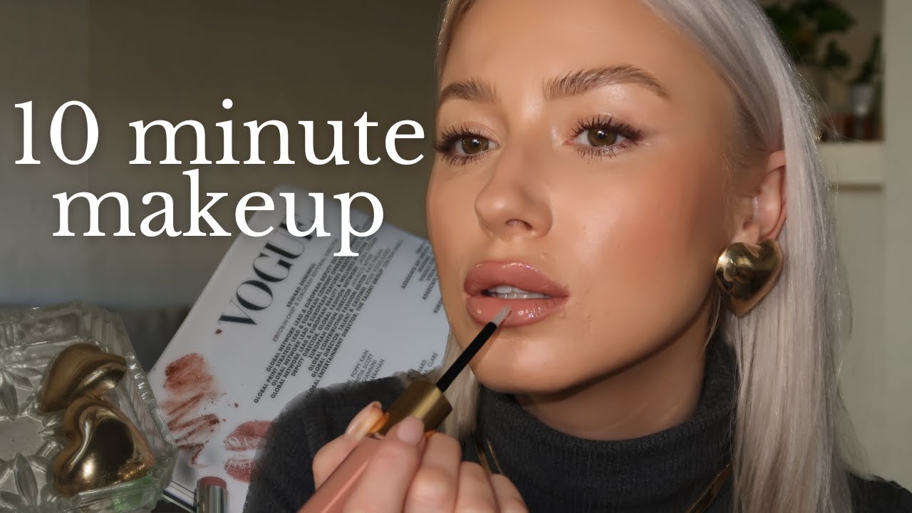 10 minute makeup - YouTube