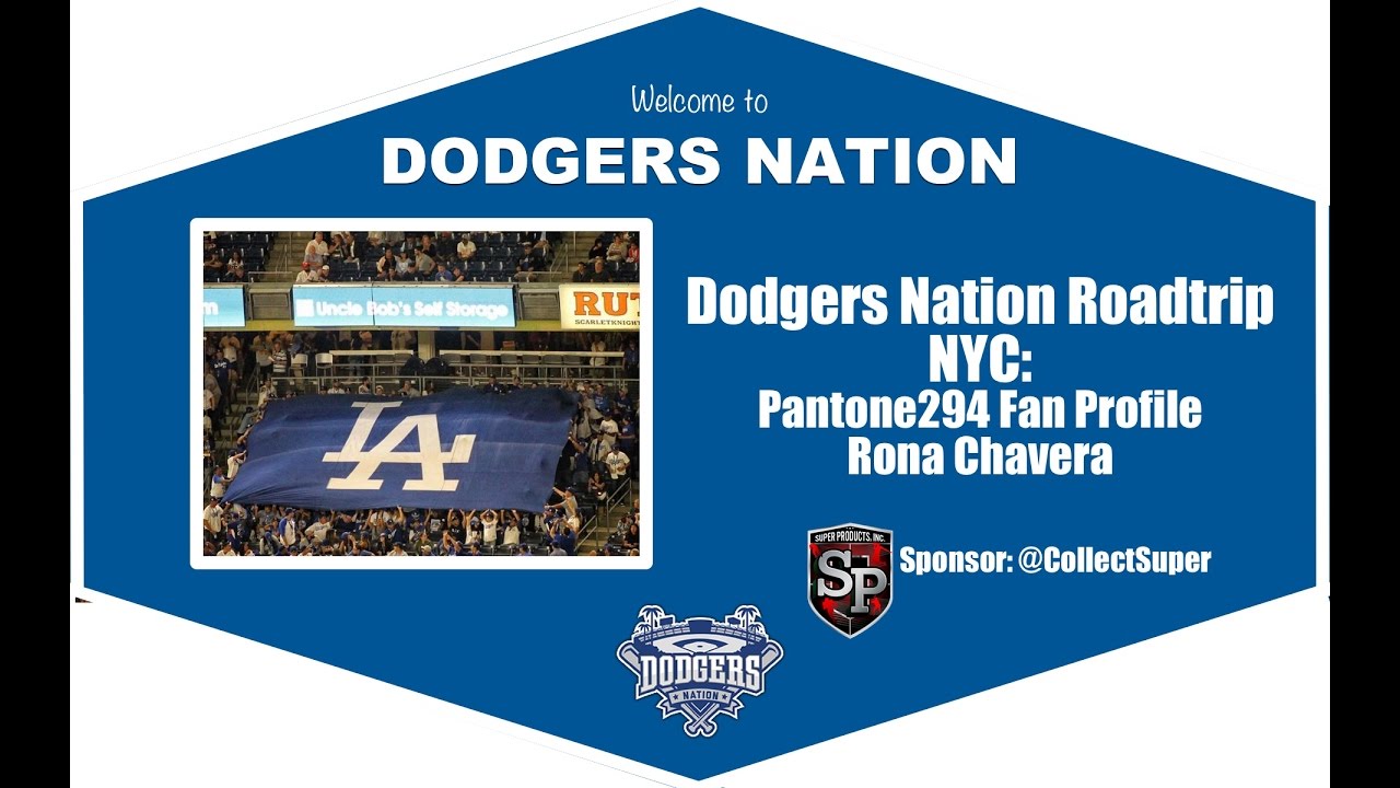 Dodgers Nation Road Trip NYC: Pantone 294 Fan Profile - YouTube