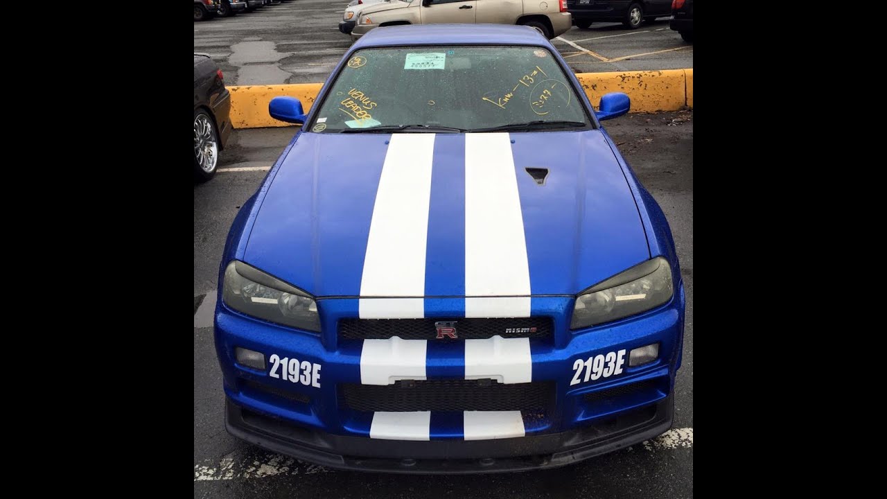 Paul Walker Tribute Car - 2000 Nissan Skyline R34 GT-R Vspec2 Review ...