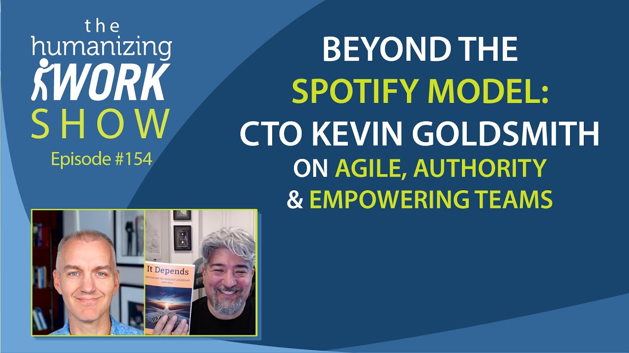 Beyond the Spotify Model: CTO Kevin Goldsmith on Agile, Authority ...