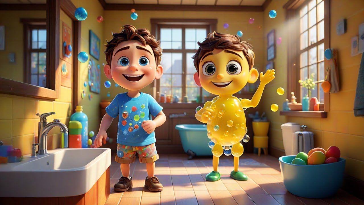 Wash Your Hands, Smile Bright | Hygiene Song for Kids | Nursery Rhymes ...