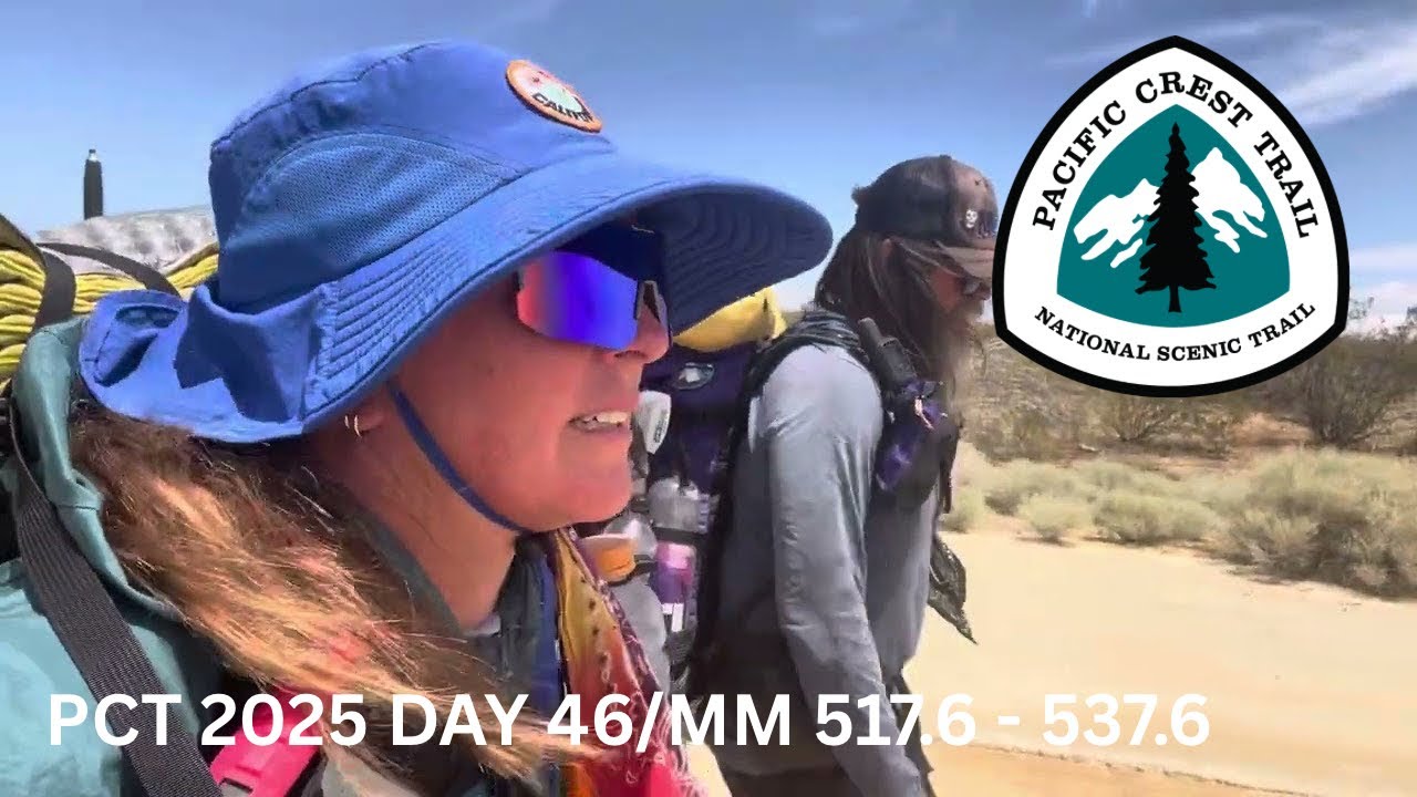 PCT 2025 DAY 46/MM 517.6 - 537.6 (LA AQUEDUCT) - YouTube