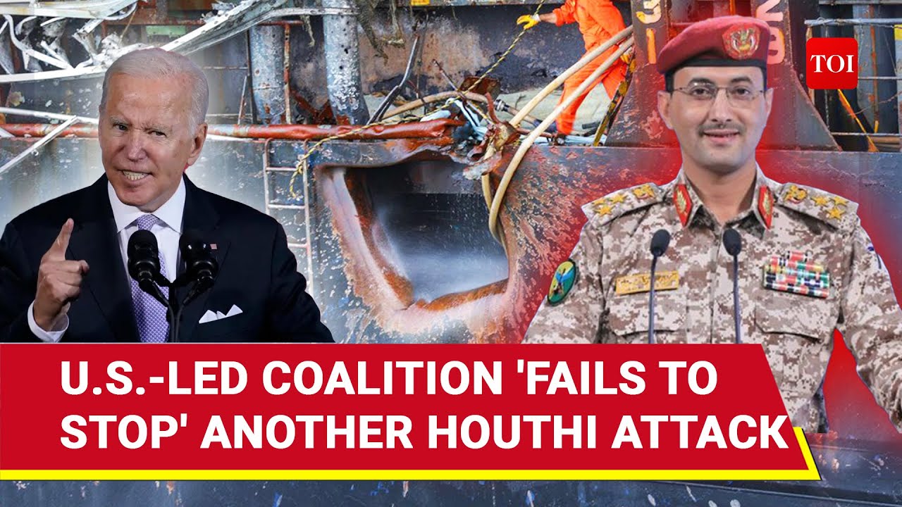 Houthis Strike Again: 'Israel-linked' MV Groton Ship Damaged In New ...