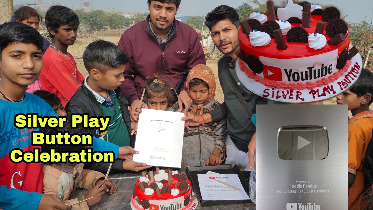 Silver Play Button Celebration || #Silvarplaybutton #viral # ...