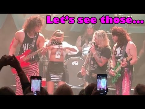 Steel Panther Asian Hooker Live 12-8-21 White Christmas Mercury Ballroom Louisville KY 60fps