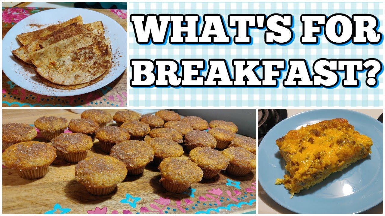 What's For Breakfast? | 3 Easy Breakfast Ideas | May 2020 - YouTube