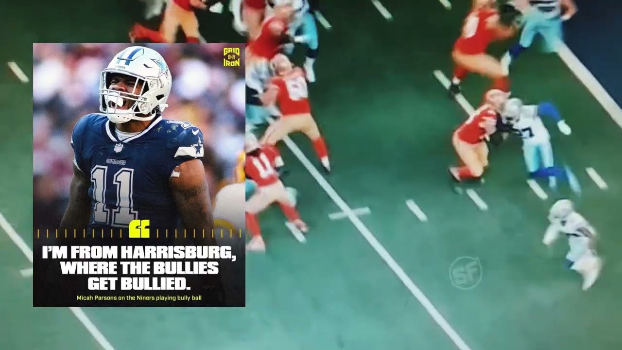 Cowboys Micah Parsons throws punch at 49ers Brandon Aiyuk after getting ...