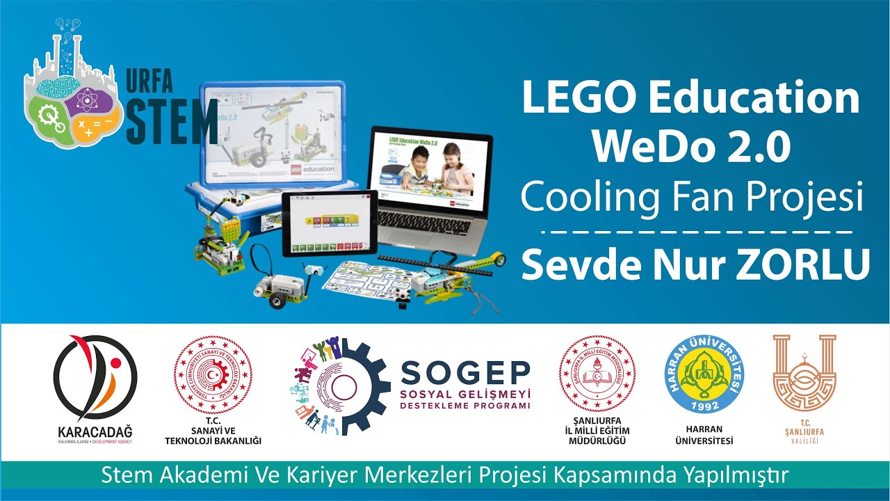 LEGO Education WeDo 2.0 Cooling Fan Projesi - YouTube
