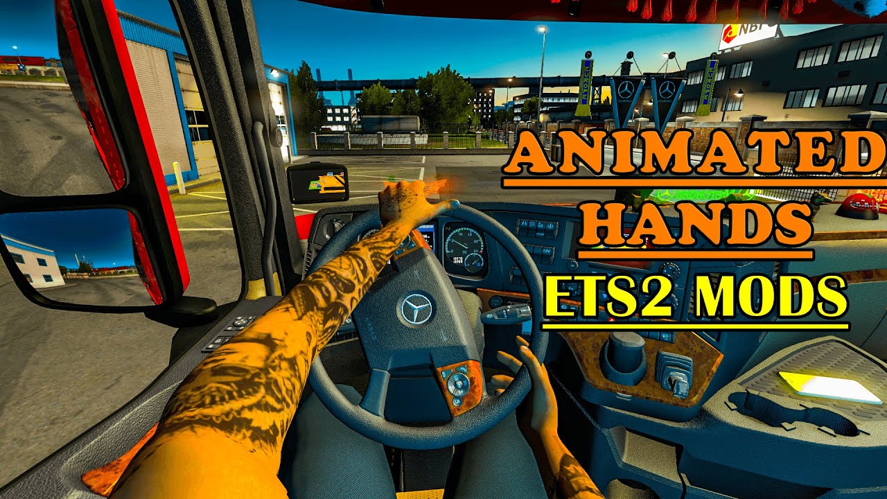 Animated Hands | ETS2 MODS #7 - YouTube