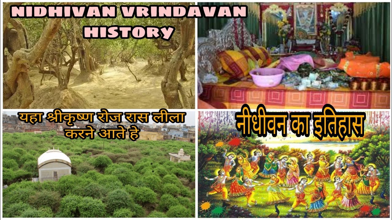nidhivan vrindavan history ||nidhivan ka itihas ||sree krishna ras lila ...