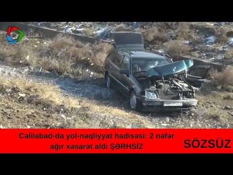 Cəlilabad-da yol-nəqliyyat hadisəsi: 2 nəfər ağır xəsarət aldı ŞƏRHSİZ