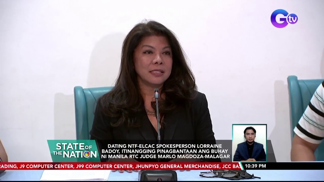 Dating NTF-ELCAC Spokesperson Lorraine Badoy, itinangging pinagbantaan ...
