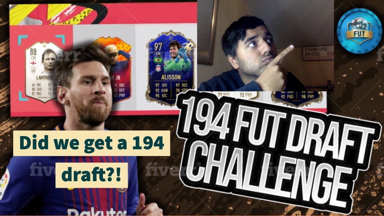 SURELY NOT? DID WE GET A 194 FUT DRAFT?! - YouTube