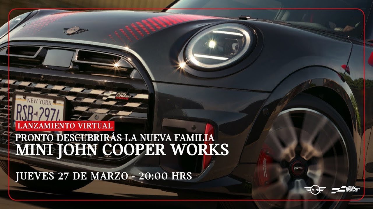 Lanzamiento virtual Nuevos MINI JCW - YouTube