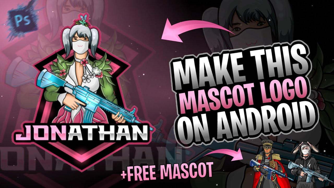 @JONATHAN GAMING MASCOT LOGO | HOW TO MAKE GAMING MASCOT LOGO ON ...